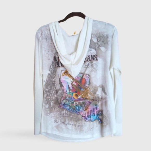Tops | New Orleans Hoodie | Poshmark